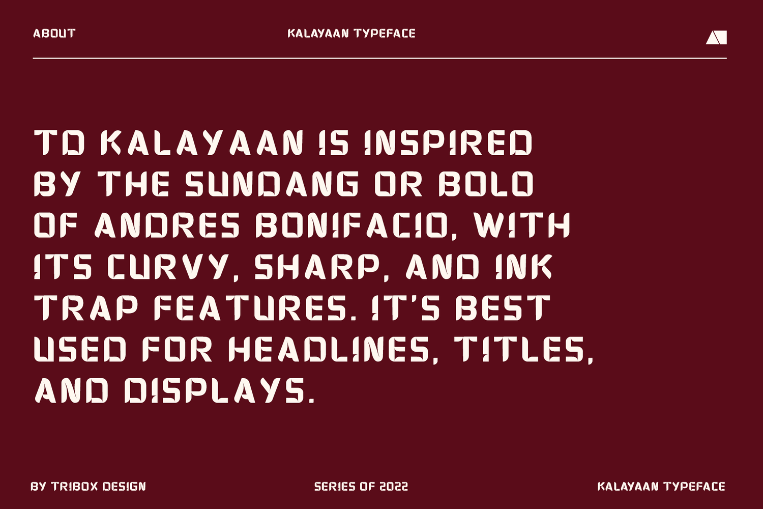 Tribox Design's TD Kalayaan font is now on Canva! | Tribox Design