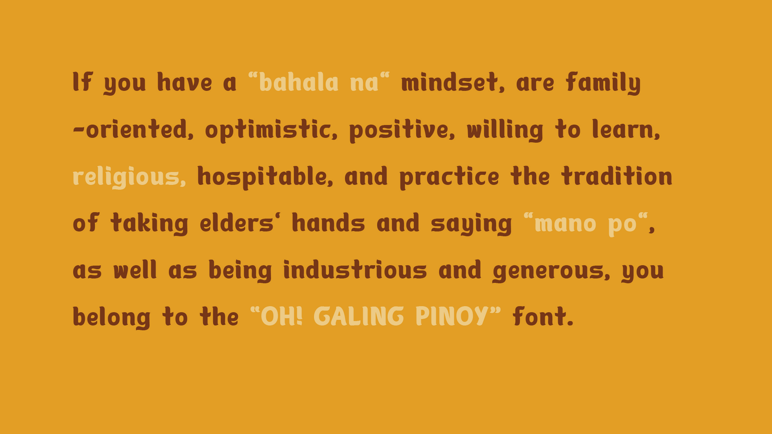 TD Pinoy Font (FREE DOWNLOAD) | Tribox Design