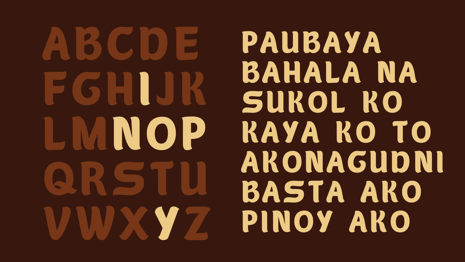 TD Pinoy Font (FREE DOWNLOAD) | Tribox Design